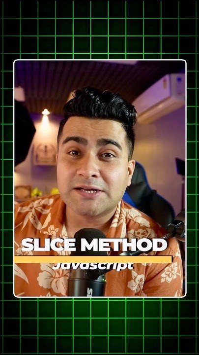 JS 6/100: Mastering the Slice Method in JavaScript! 🔥🔥 #shorts #interview - YouTube
