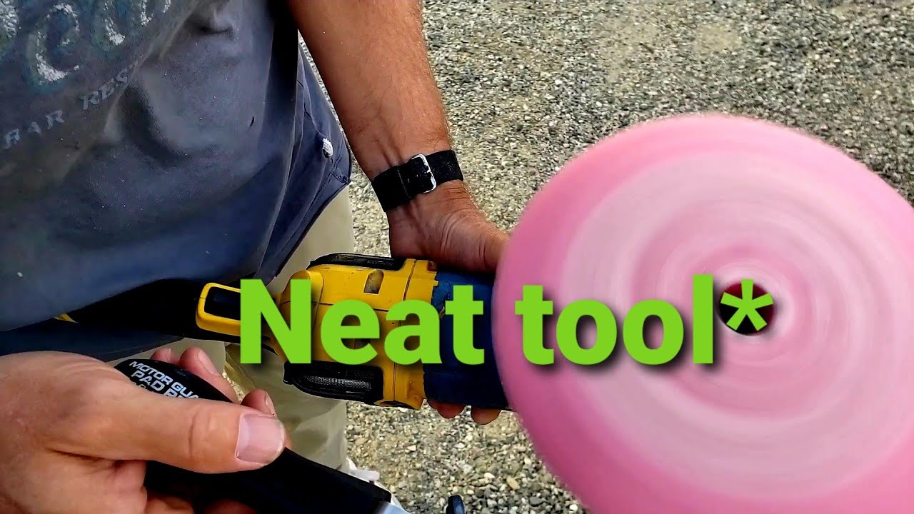 Pad Cleaning Tool for Detailing with Foam Pads. - YouTube