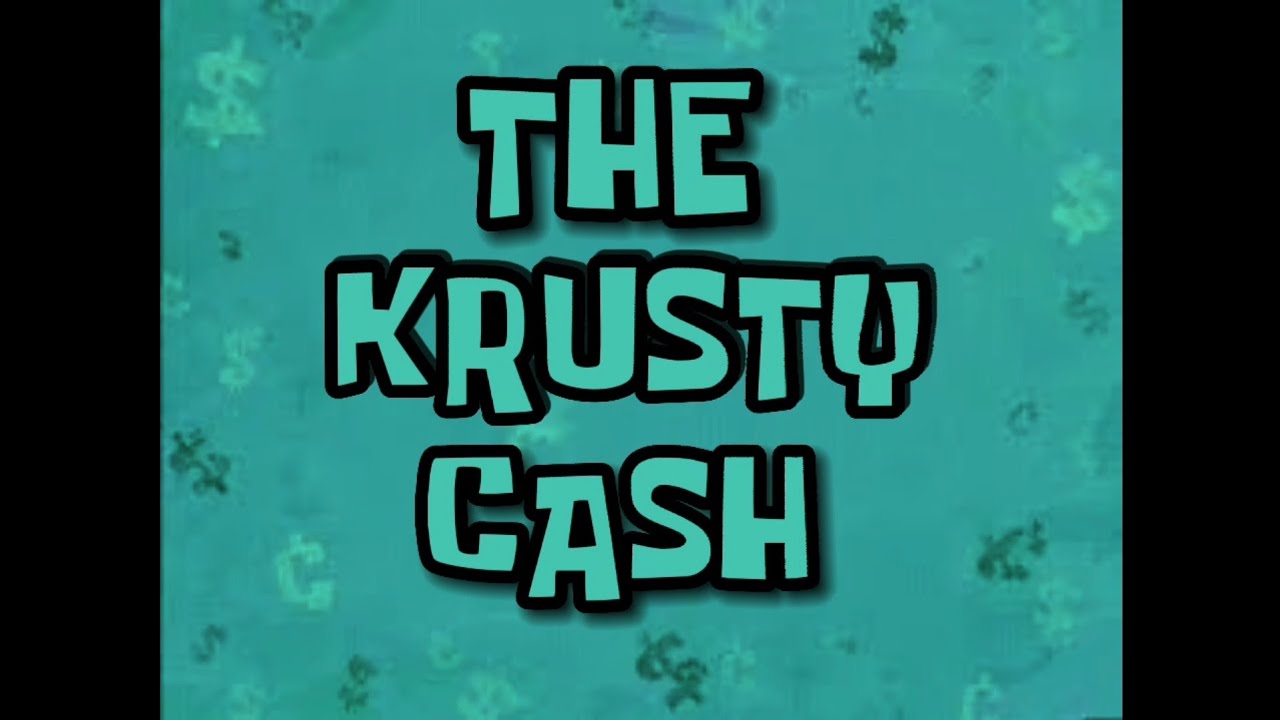 The Krusty Cash - SpongeBob Title Card - YouTube