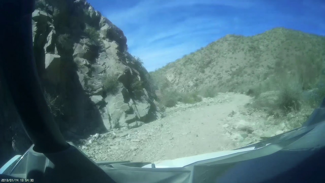 Deep ruts and rough trail - YouTube