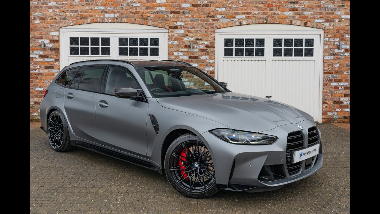 2023/23 BMW M3 TOURING COMPETITION IN FROZEN PURE GREY WITH FIONA RED ...