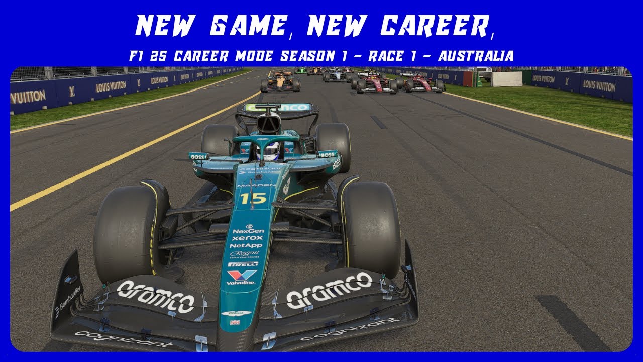 CAREER MODE IS BACK AND A NEW TEAM ENTERS?!?! F1 25 Career Mode Race 1 ...