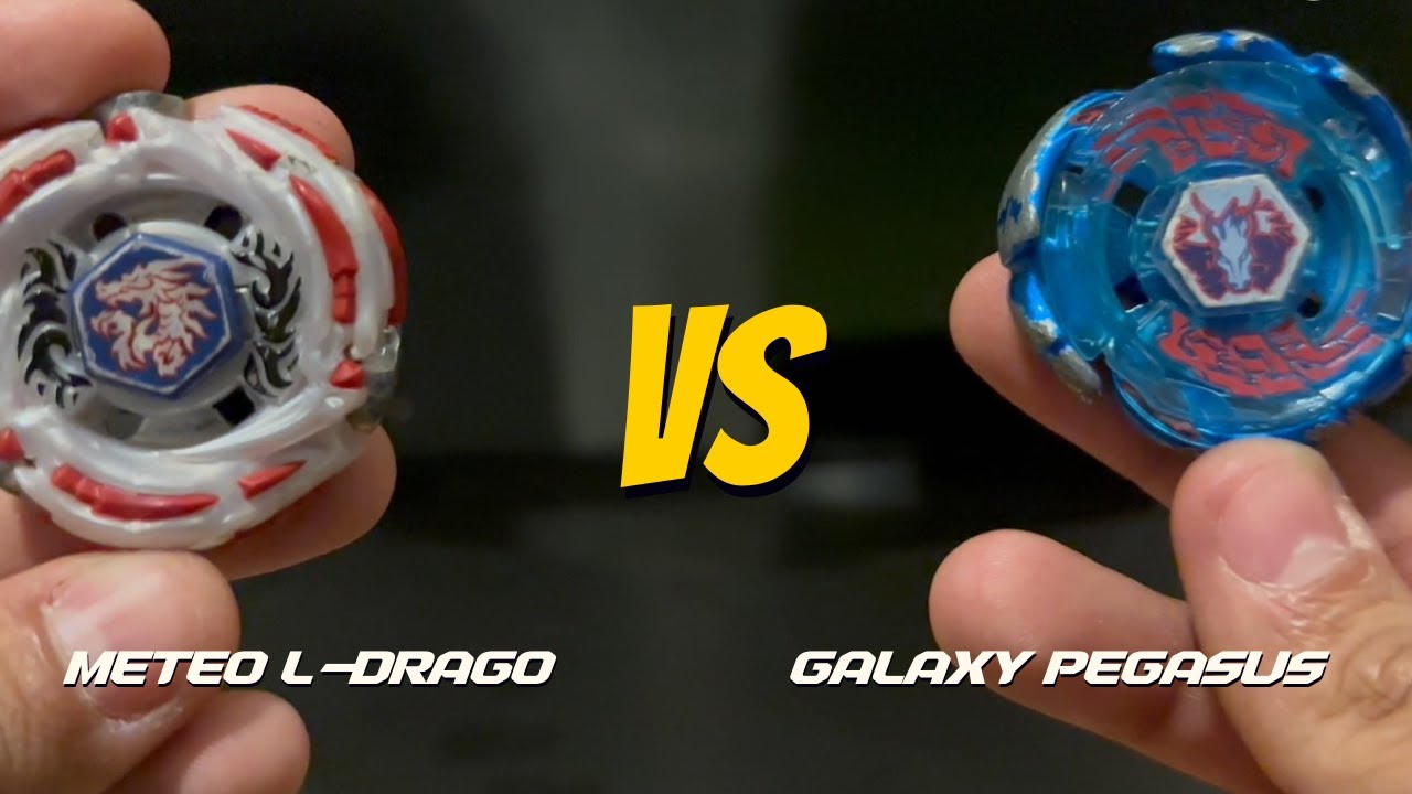Galaxy Pegasus VS Meteo L-Drago IN WORLDS BIGGEST STADIUM! (OIL BATTLES ...