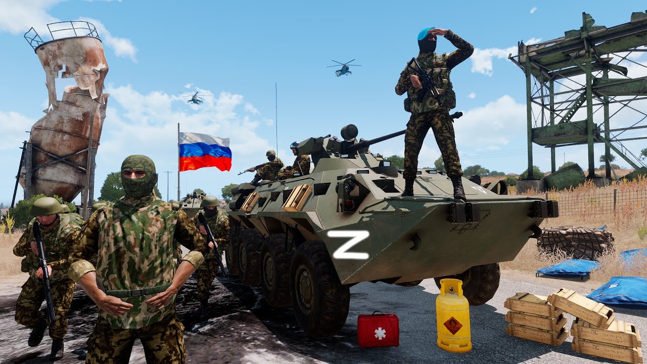 SHOOT TO KILL! Russian Detachment Suffered Heavy Losses - Arma 3 - YouTube