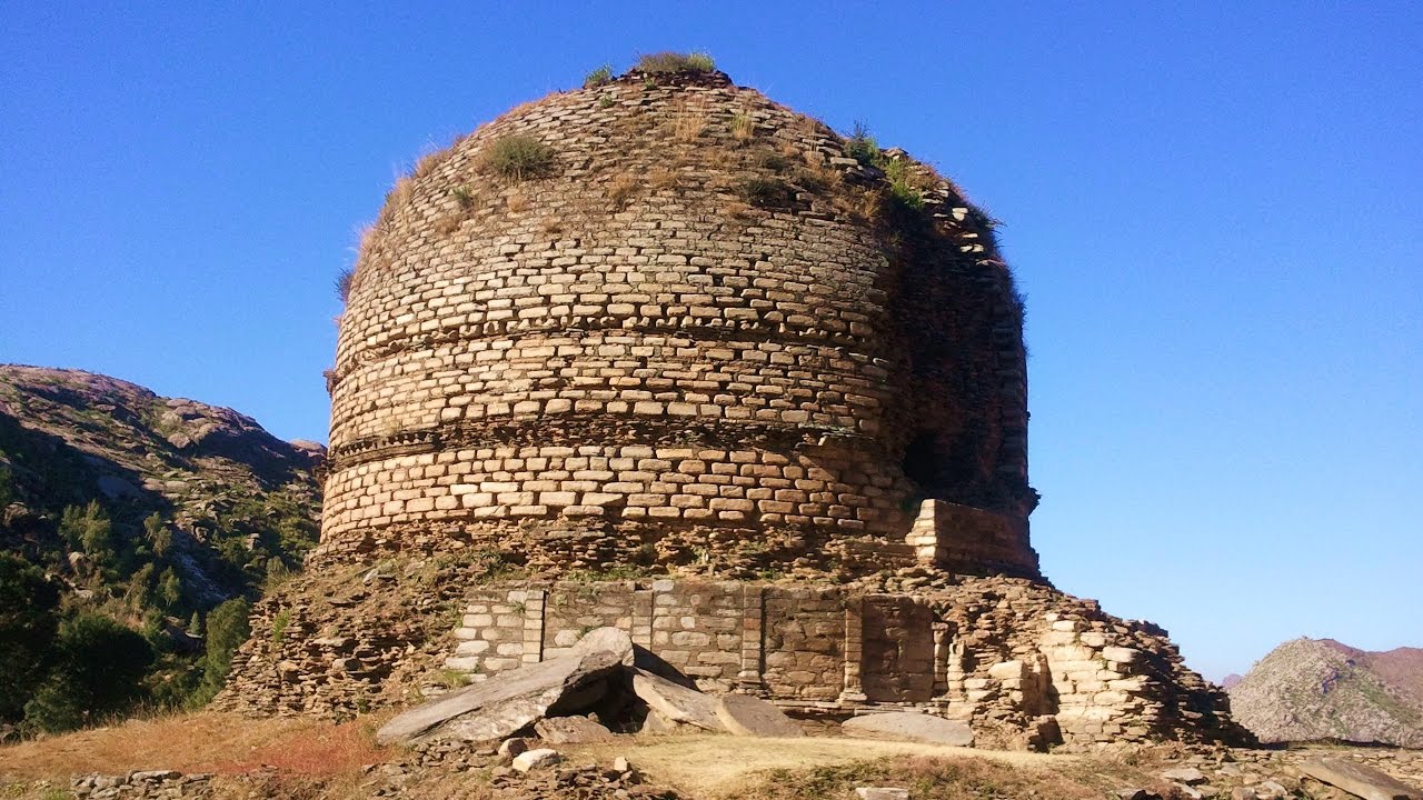 Gandhara Stupa in Swat Valley | Buddhism | Archaeological Sites | Amlok ...