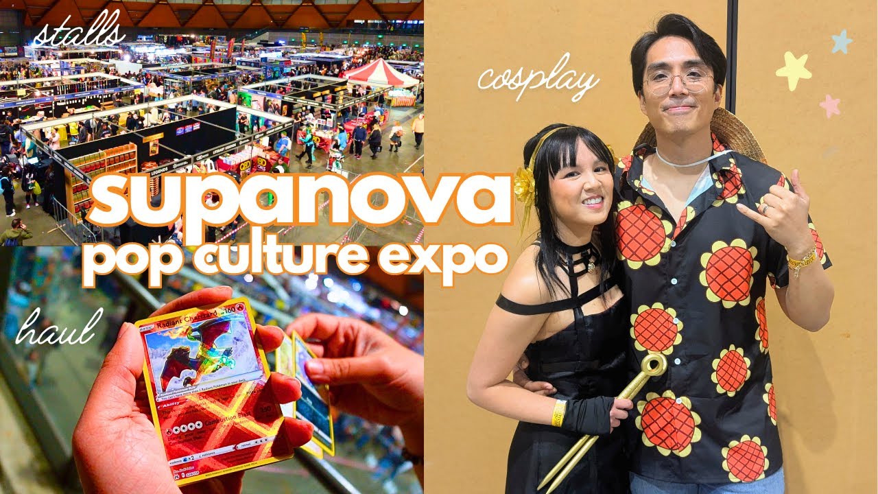 supanova 2024 sydney vlog // comic con, cosplay, tcg hunts, artist ...