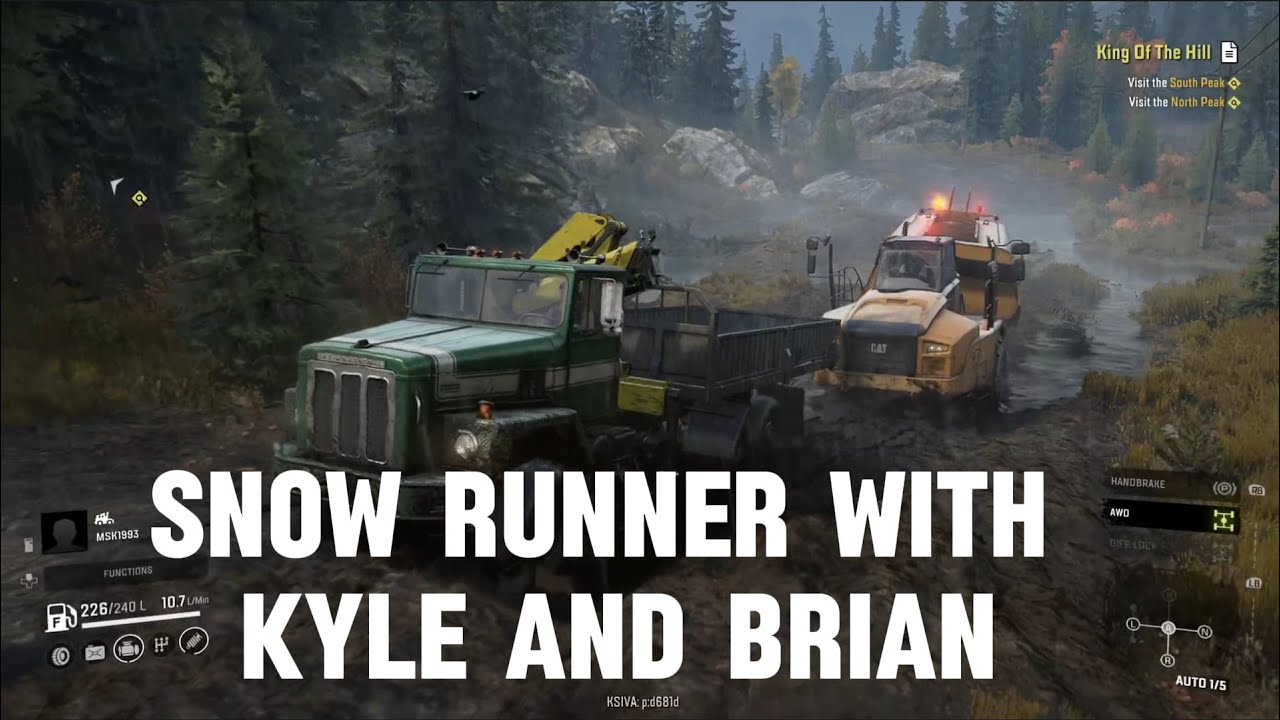 Snow Runner with Kyle and Brian - YouTube