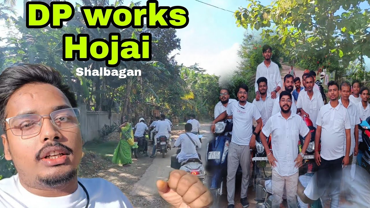 DP WORKS HOJAI || Moinapur Shalbagan @AlokRoysgenesis - YouTube