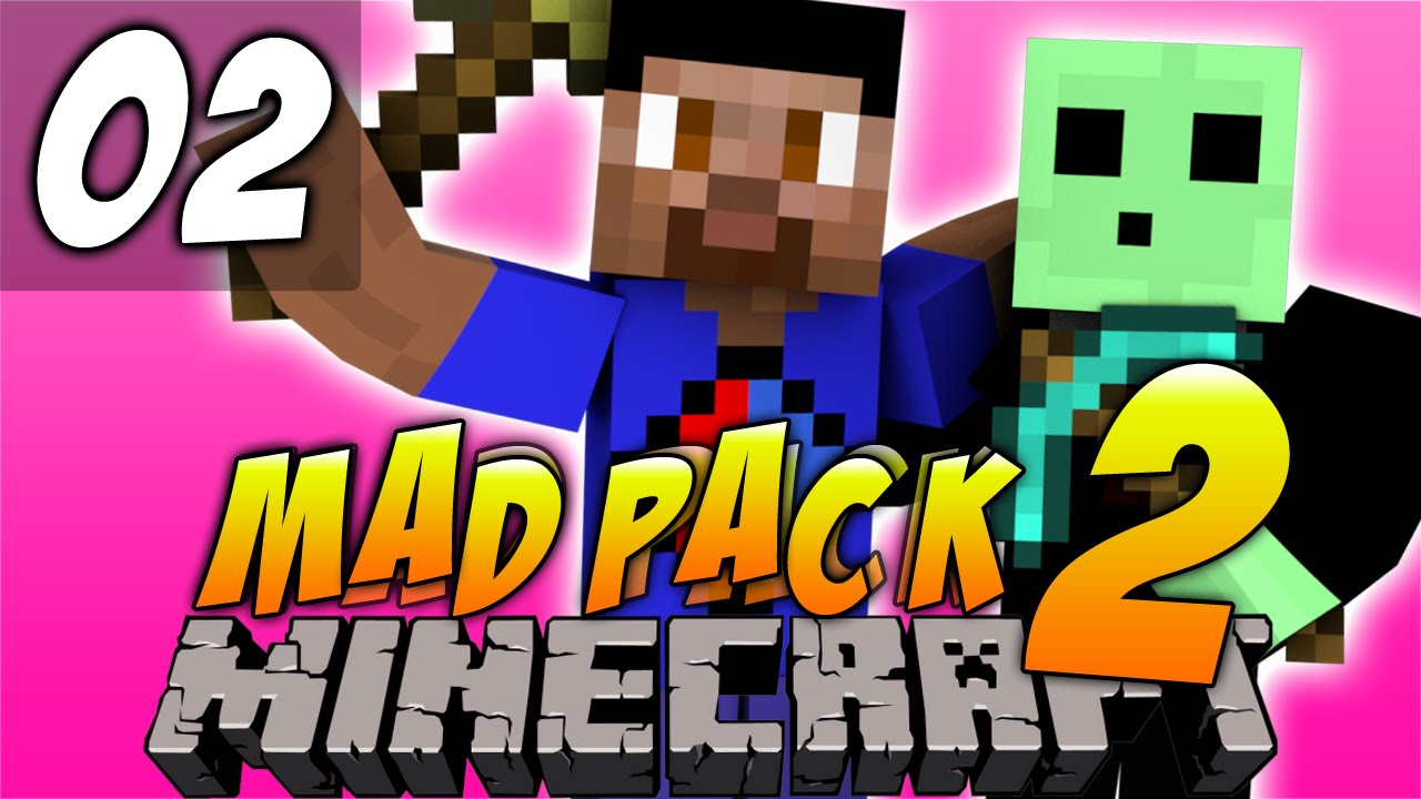 Minecraft Mods - MAD PACK #2 'LAVA LOBBERS!' with Vikkstar & Pete ...