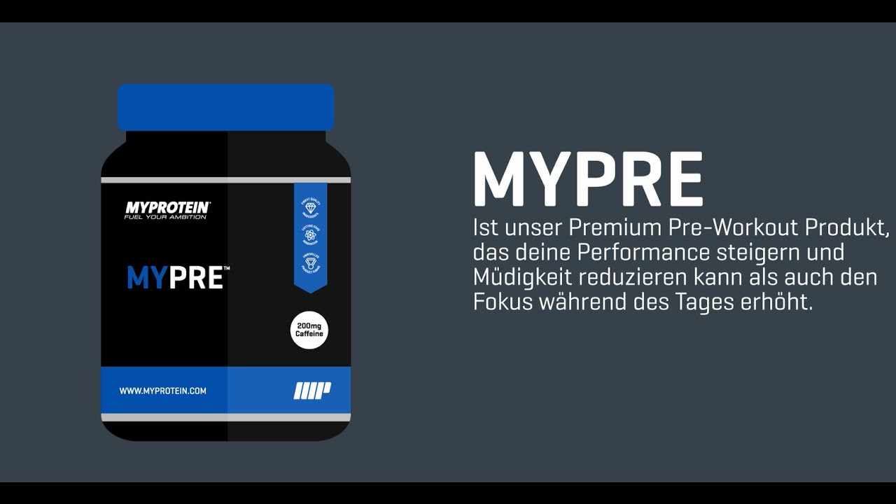 Myprotein MYPRE | Was ist MYPRE und wie wirkt es? - YouTube