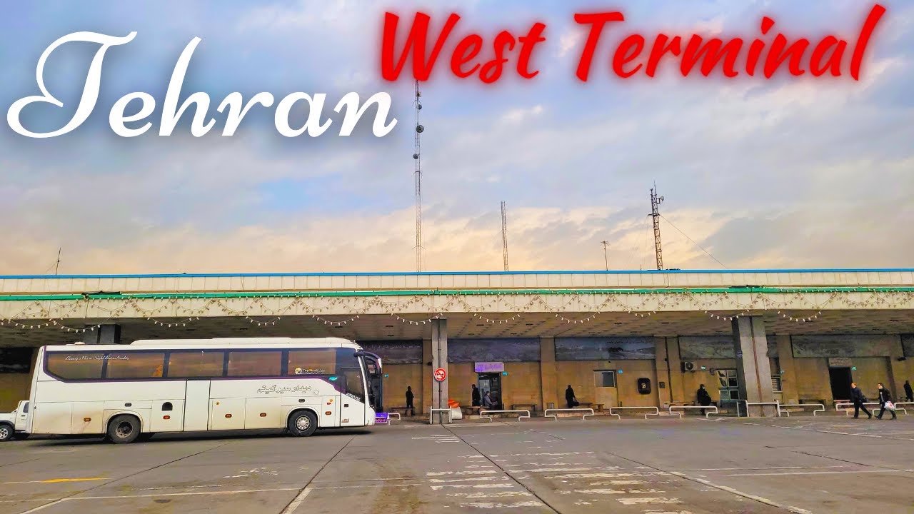 Iran cities 2022 - Walking on West Terminal (Azadi Terminal) in Tehran ...