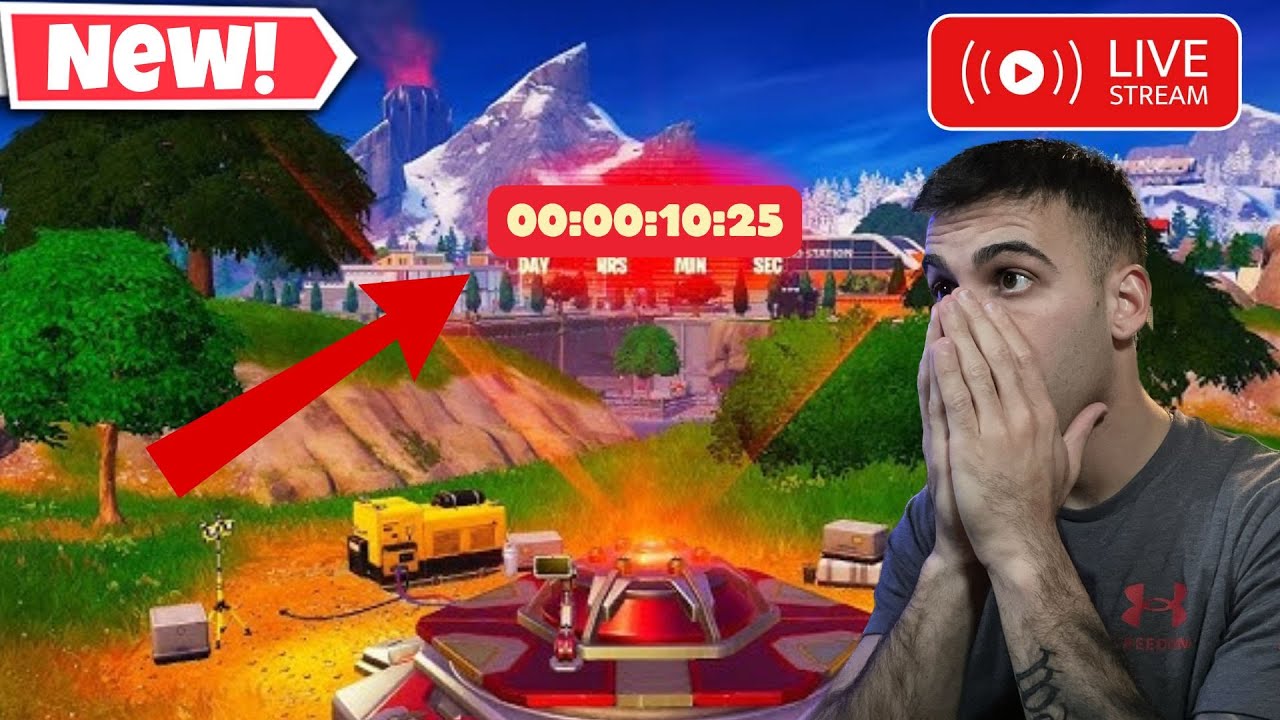 *LIVE* FORTNITE EVENT COUNTDOWN IS NOW! - YouTube