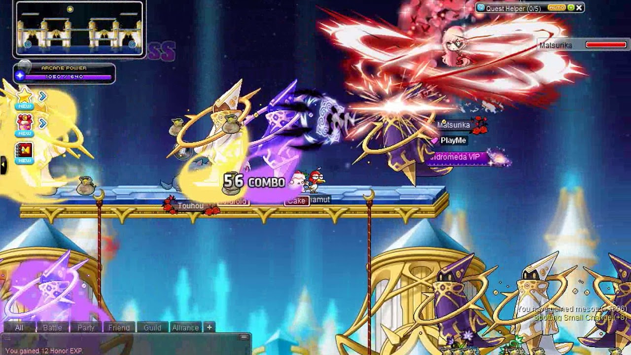 Maplestory Esfera dual blader training - YouTube
