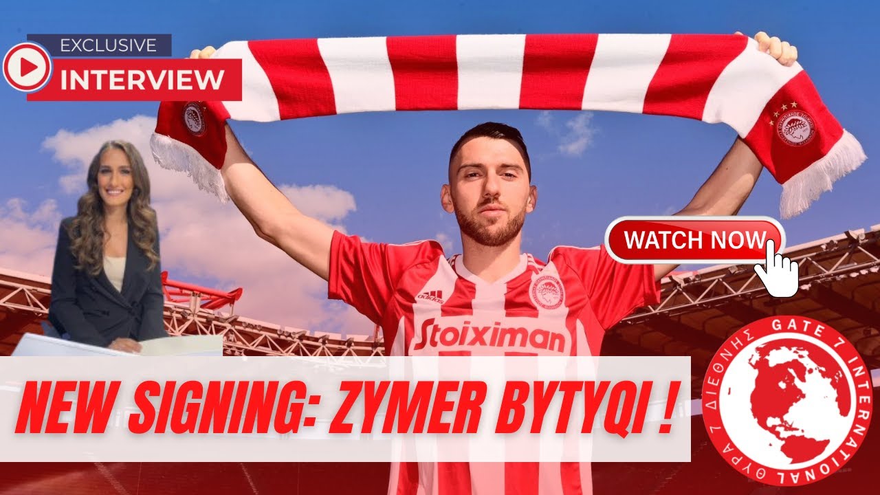 WHO IS ZYMER BYTYQI ?! feat. Rezzan Yetis | OLYMPIACOS NEW SIGNING ...