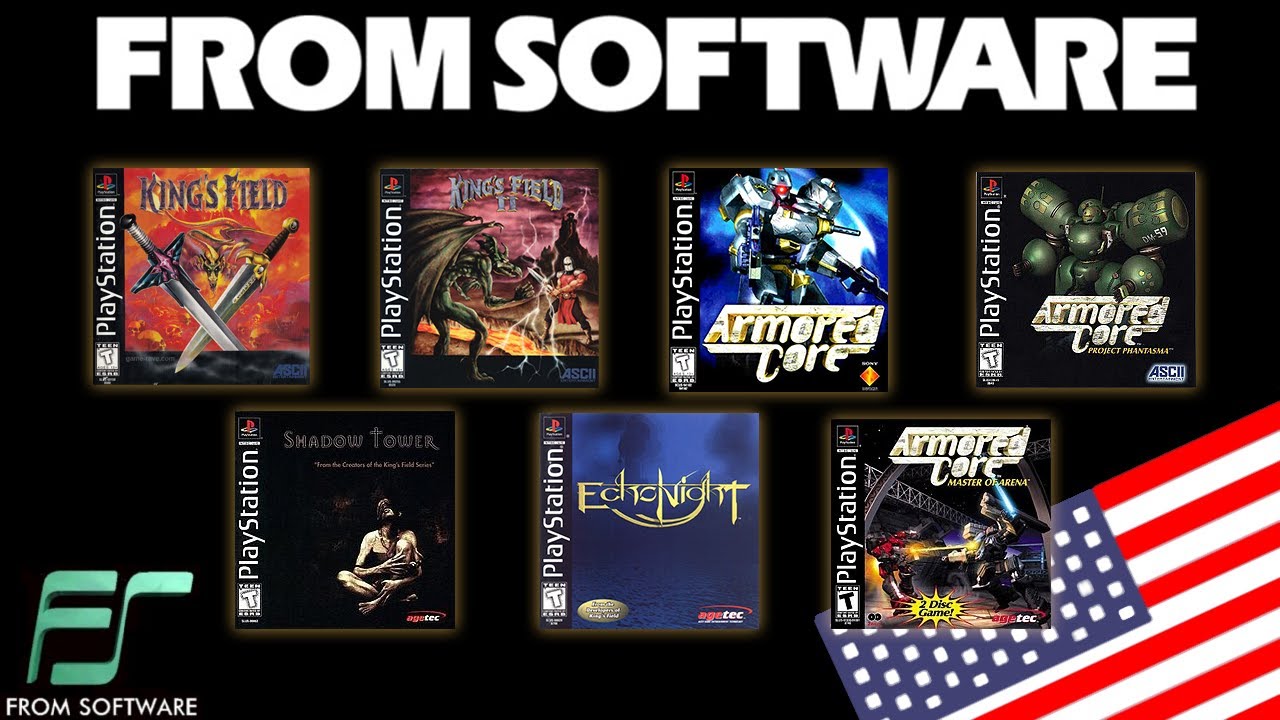 Every FromSoftware PS1 Game FMV Sequence - [US Edition] 🗡️4k🗡️ - YouTube