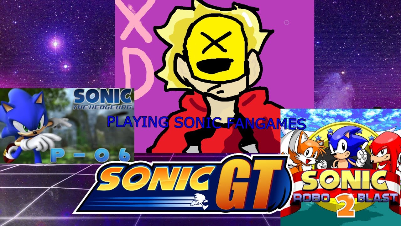 playing sonic fangames - YouTube