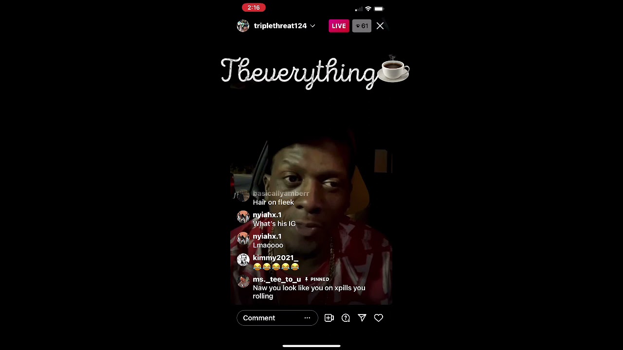 Shamar EX *ken on live 😵 drunk says he L ️VE Tommy 🥴 - YouTube