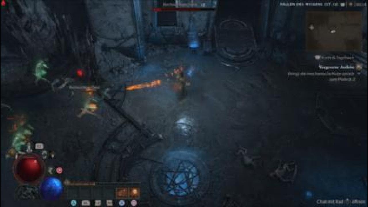 Diablo IV beta - Vergessene Archive komplett - erster Aspekt - YouTube