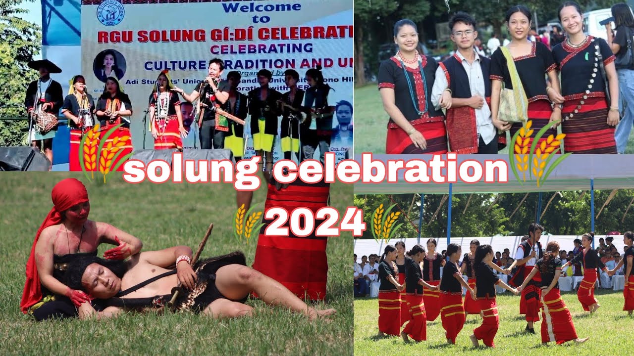 🌾Solung festival celebration RGU🌾 Delong Padung,James Libang,many more ...