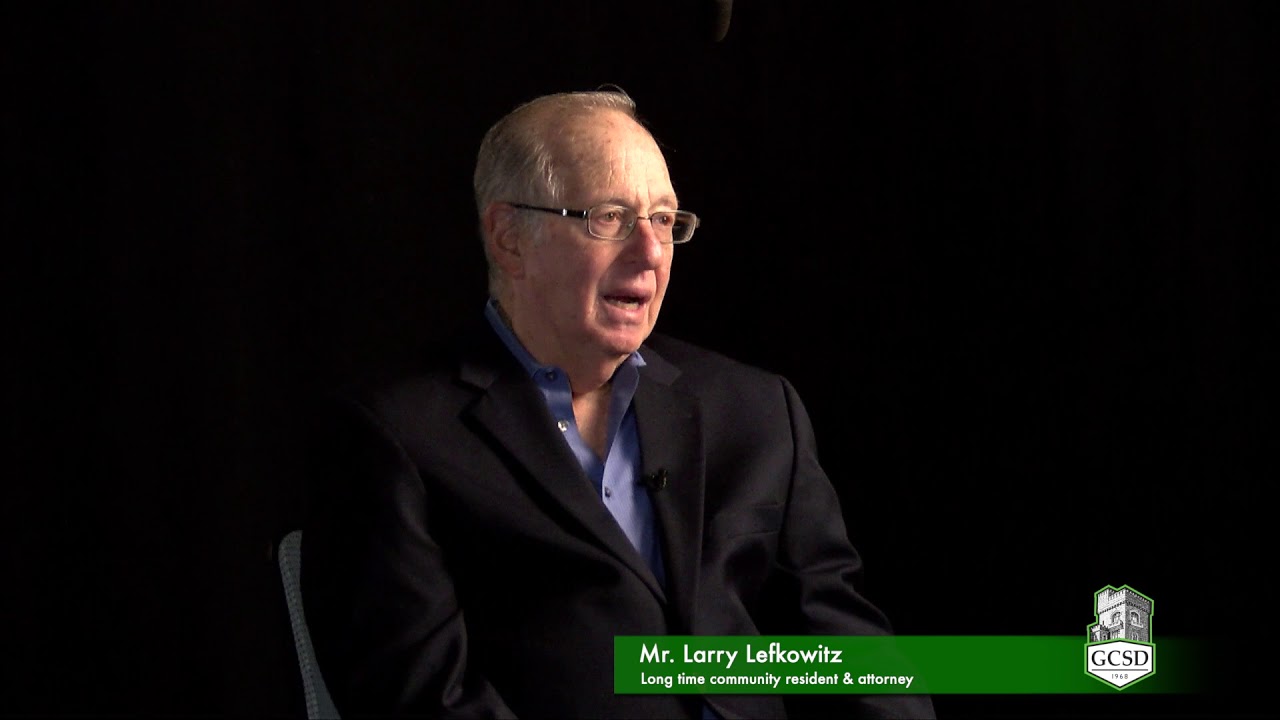 Voices from the community, Larry Lefkowitz - YouTube