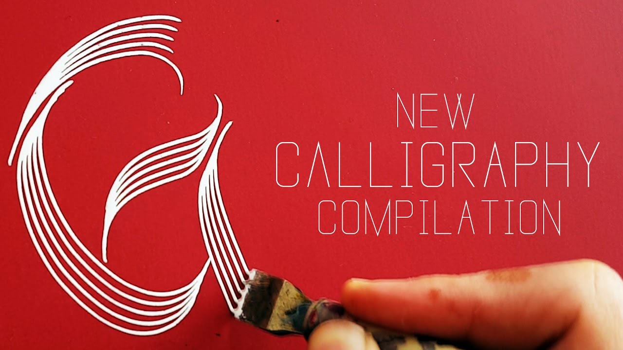 Super Satisfying Calligraphy video compilation ! ( #3) You must watch ...