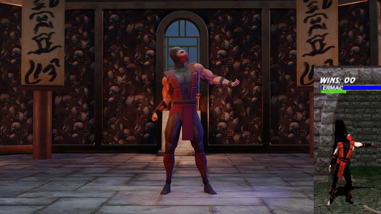 MKM: Sub-Zero Animating Ermac - YouTube