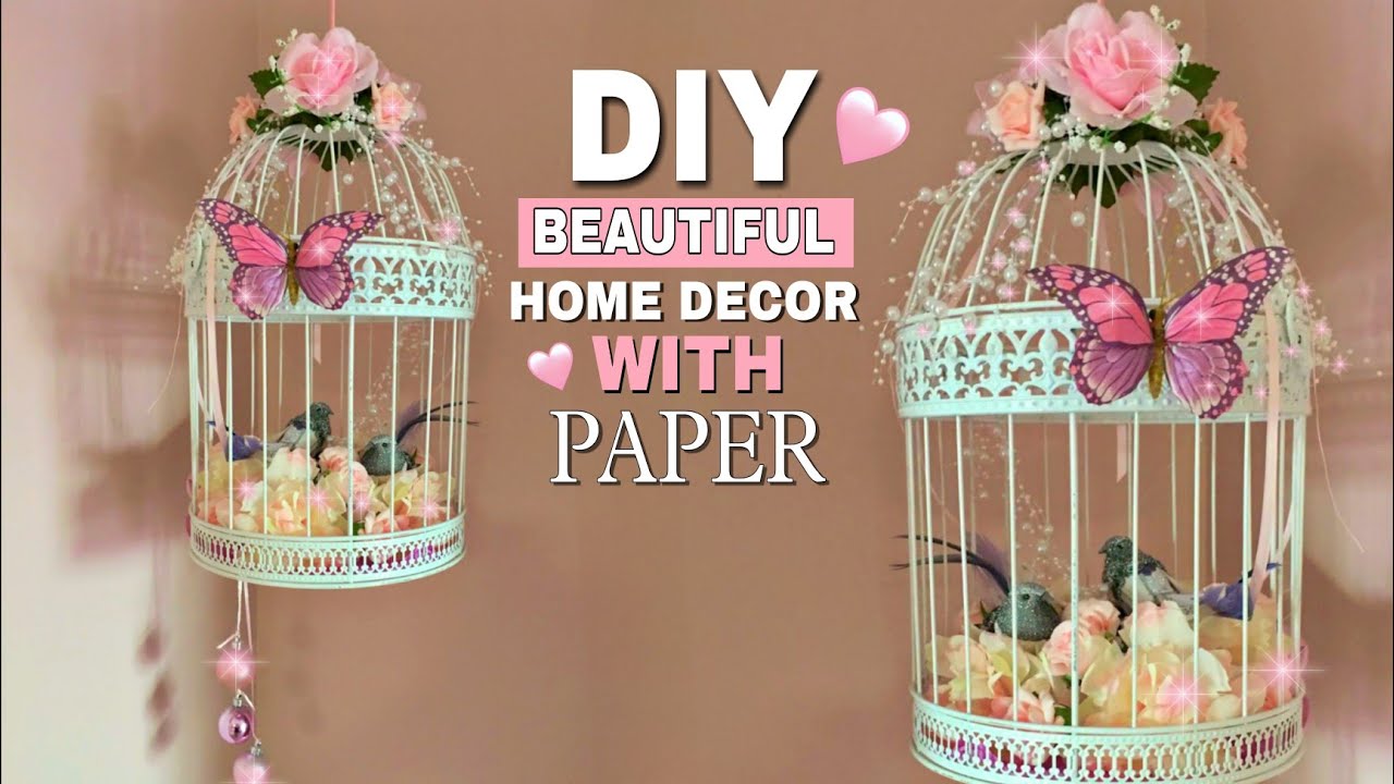 Home Decorating Ideas | Craft Ideas | DIY Room Decor | Easy Paper Craft ...