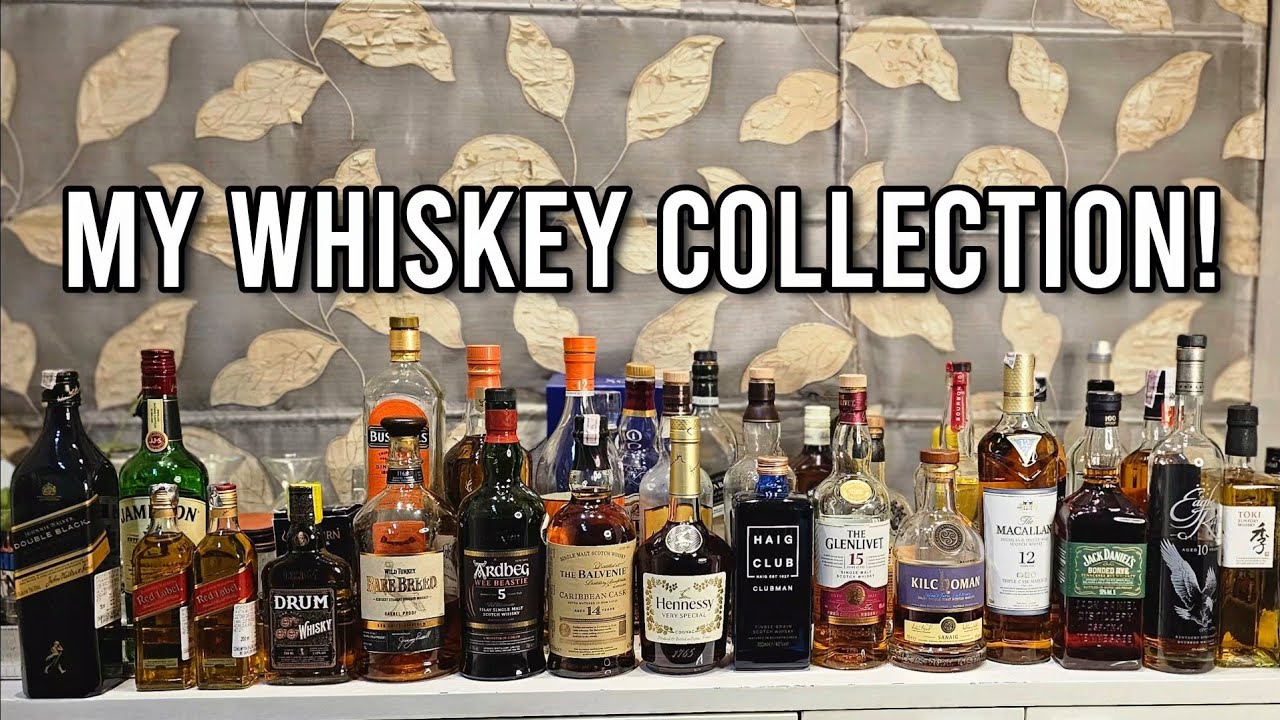 MY PERSONAL WHISKEY COLLECTION + HOME BAR GUIDE! - YouTube