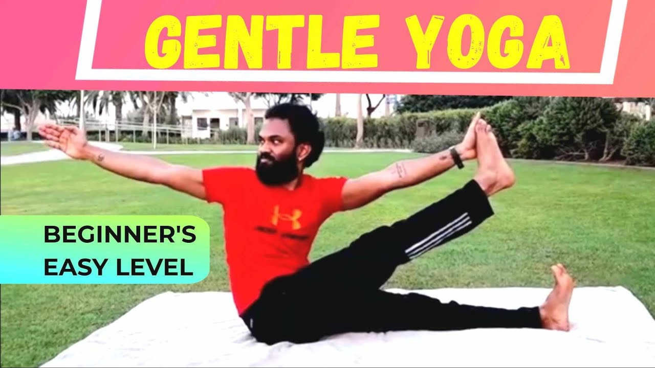 Gentle Yoga l Easy Yoga l Beginner's Yoga - YouTube