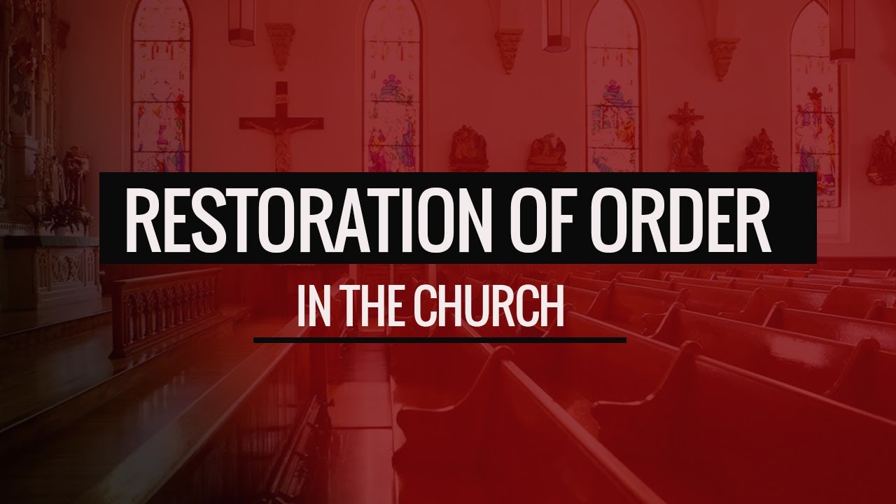 RESTORATION OF ORDER IN THE CHURCH || Kemi Kayode - YouTube