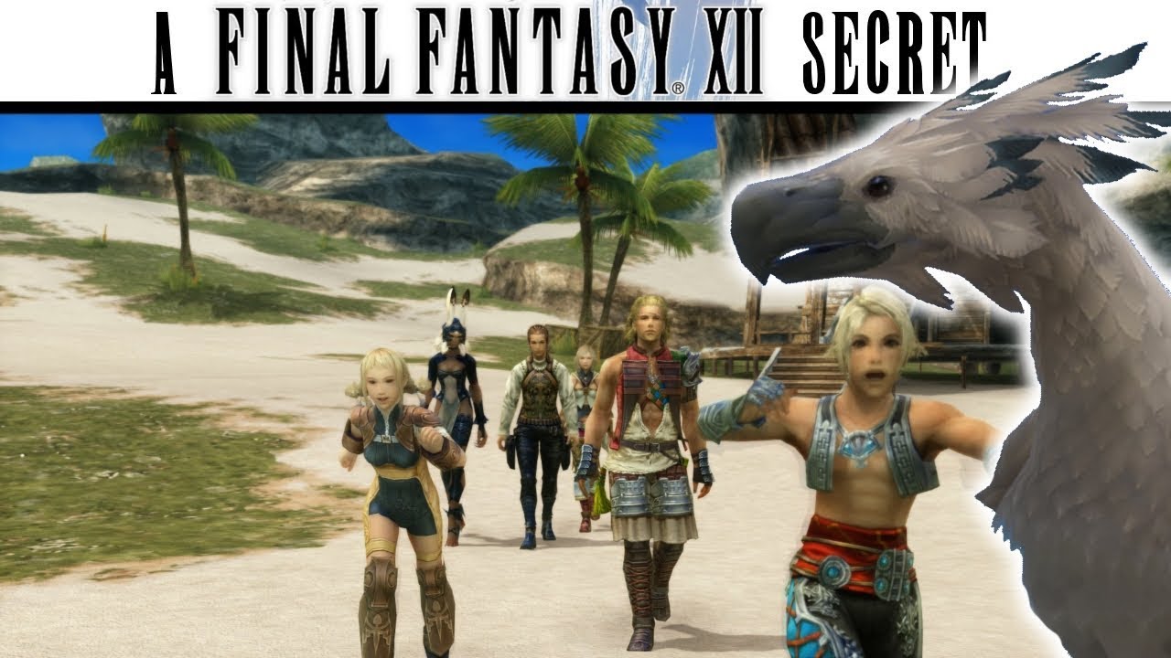 The White Chocobo - A Final Fantasy XII Secret - YouTube