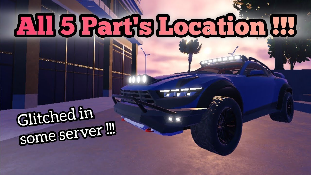 Roblox Drive World | All 5 part's location for 41st update in DW ...