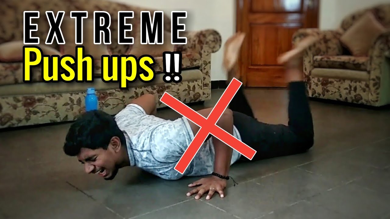 I tried to do 10 EXTREME PUSH UPS | Push ups challenge | தமிழ். - YouTube