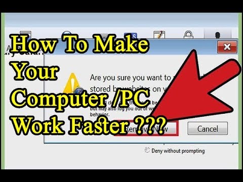 How to Make Your Computer/ PC Work Faster ?? Best Solution Revealed ...