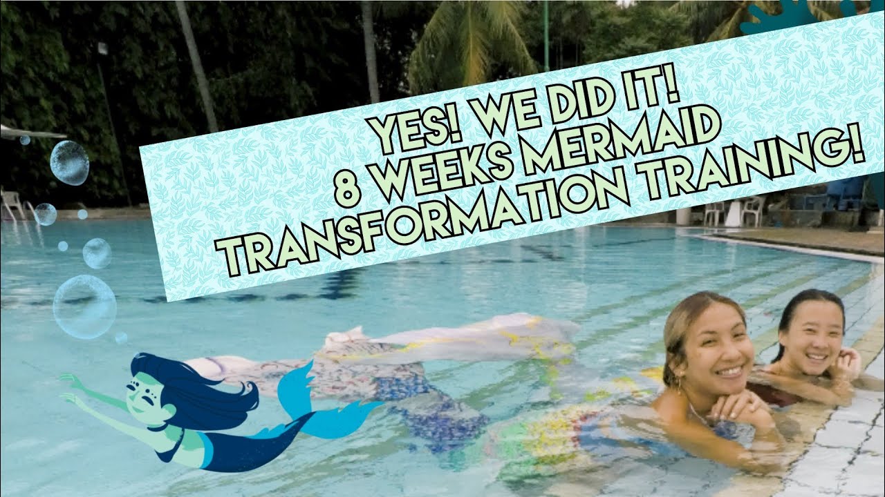 MERMAID - Trying Out @Finfunmermaid 8 Weeks Mermaid Transformation ...