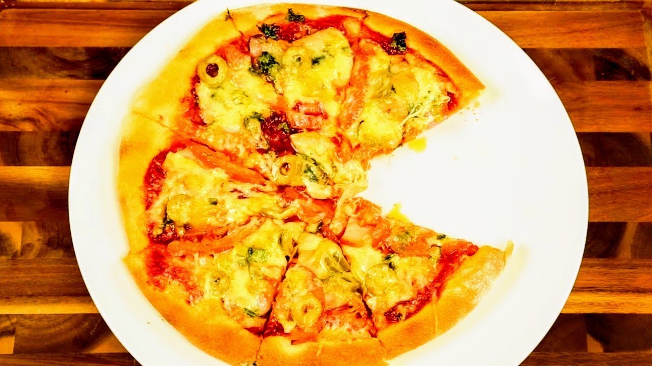 Best Homemade Ham Pizza - YouTube