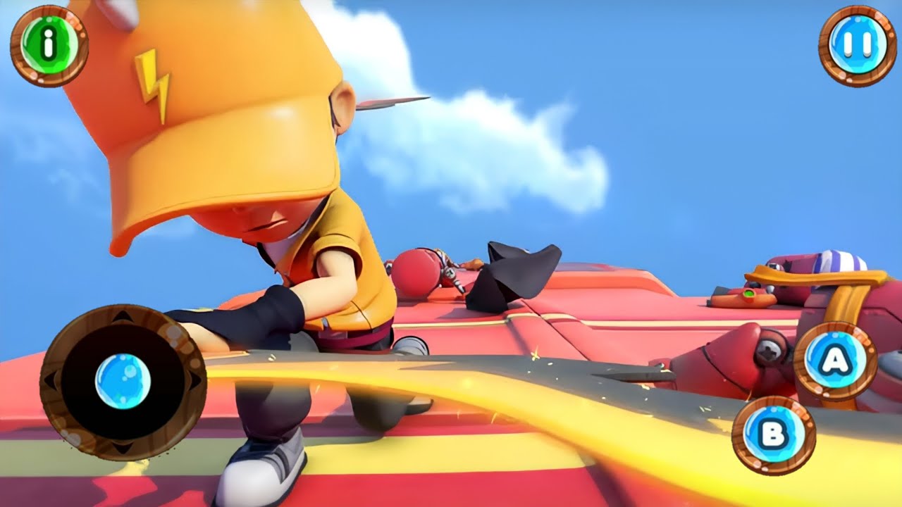 Game Boboiboy Lightning - Boboiboy Galaxy Run Part 59 - YouTube