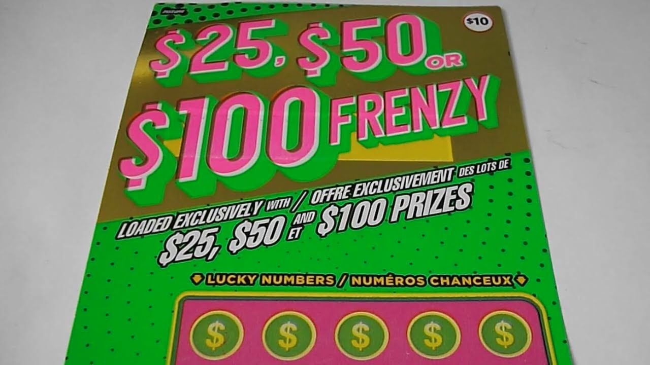 2025-03-03 Ontario Lottery OLG Instant Scratch Ticket #2474 $10 $25 ...