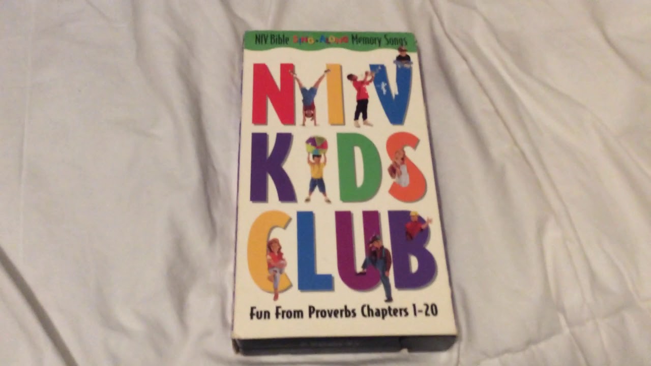 My NIV kids club VHS/DVD collection (2020 edition) - YouTube