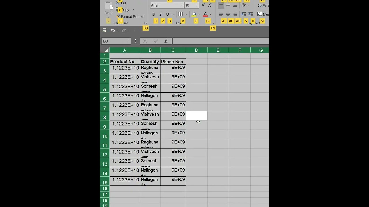 Automatically Adjust Row Height Column Width MS Excel Tips Automatically Adjust Row Height Column Width MS Excel Tips