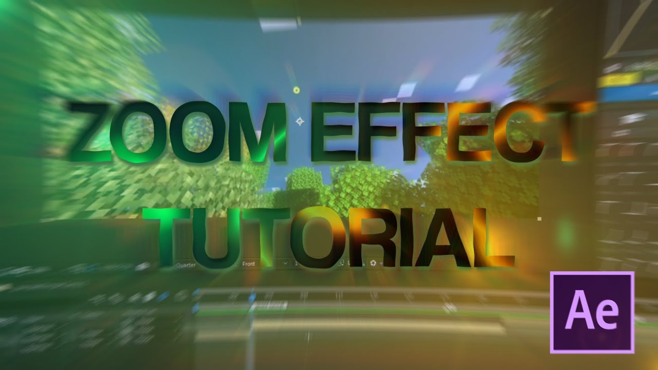 How to Make The Zoom Tunnel Effect in After Effects | + Free Preset ...