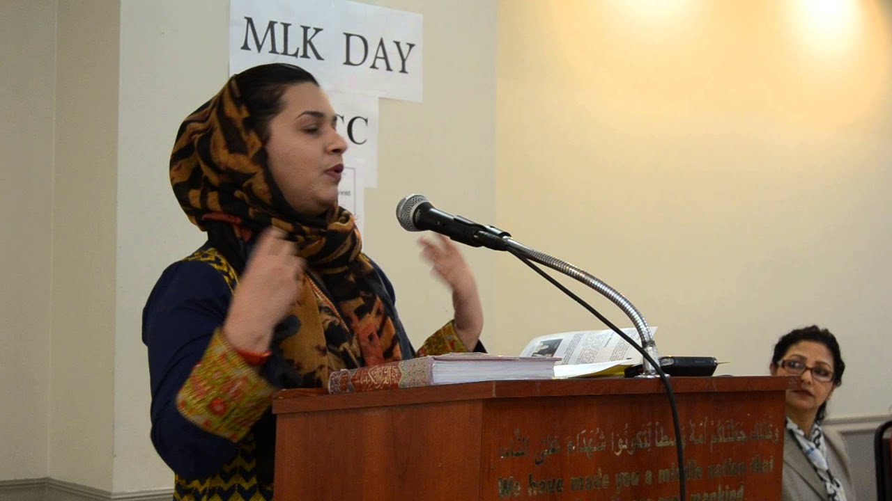 MCC Chicago Celebrates Martin luther king Day Maryam Mirza Speech - YouTube
