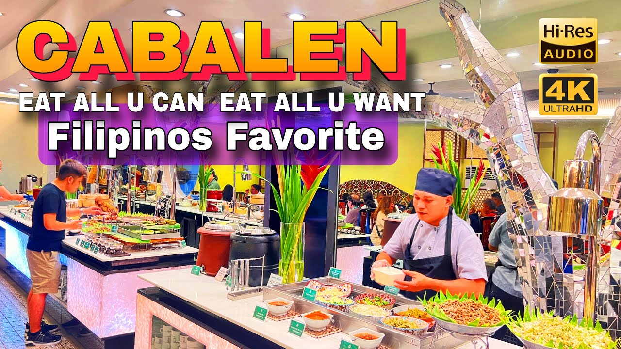 CABALEN GLORIETTA | A Taste of Home in Every Bite! 🇵🇭 | 4K Food and ...