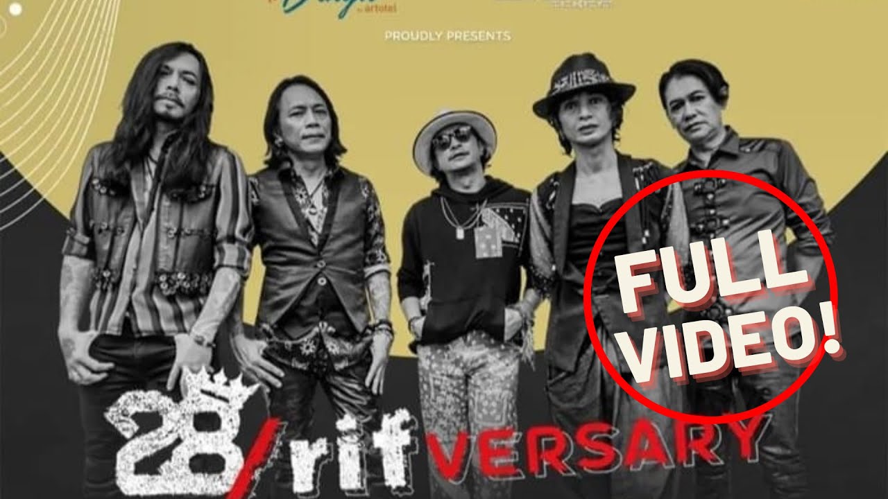 Konser /rif anniversary 28 Tahun at D'Braga Bandung 18 Agustus 2022 ...