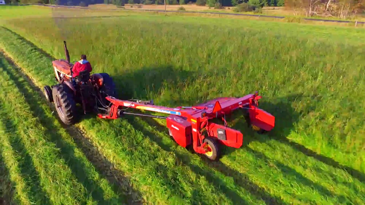 discbine vs haybine - YouTube