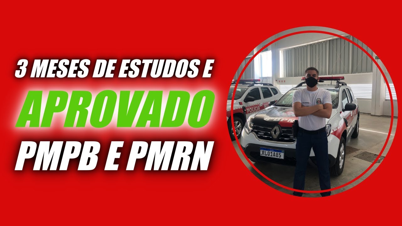 Como passei na PMPB - 3 meses de estudos - YouTube