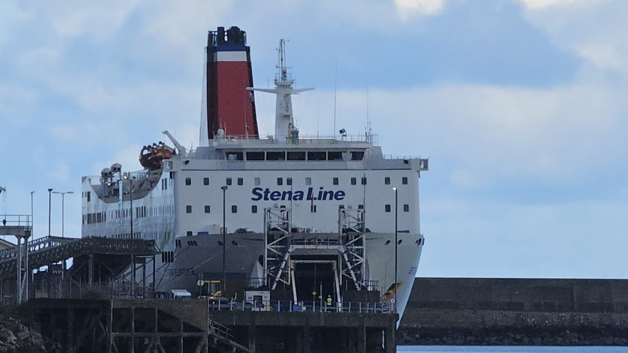 Stena Line Ferry Stena Plus Lounge Fishguard to Rosslare 2024 - YouTube