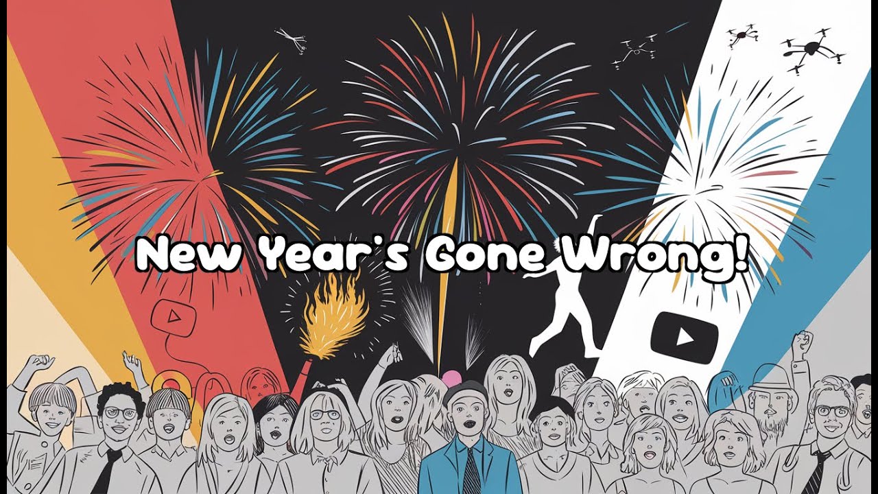 6 Crazy Accidents During New Year's - YouTube