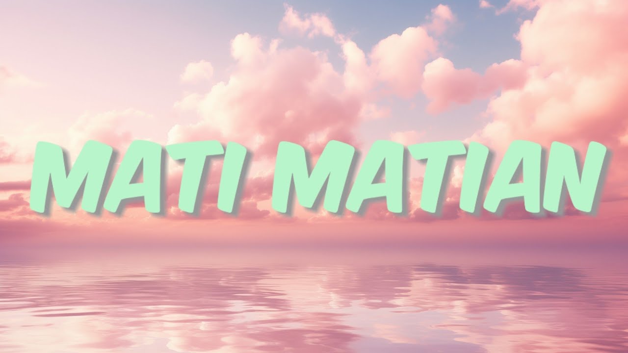 Mahalini - mati matian | lirik || mati matianku membelamu - YouTube