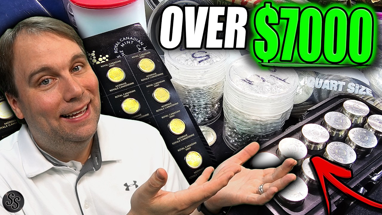 Over $7000 in Silver and Gold BOUGHT at the Coin Show! - YouTube